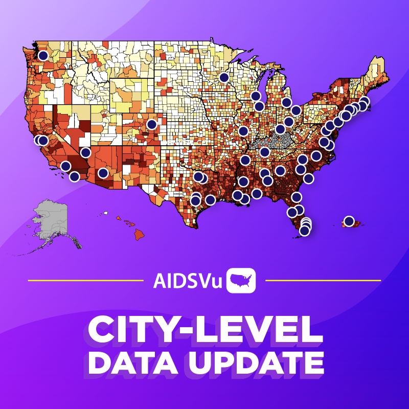 2019 City-Level HIV and Care Continuum Data Added to AIDSVu’s ...