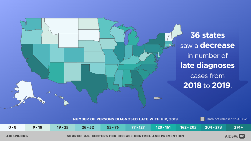AIDSVu Releases 2019 Data and Interactive Maps Showing State of HIV ...