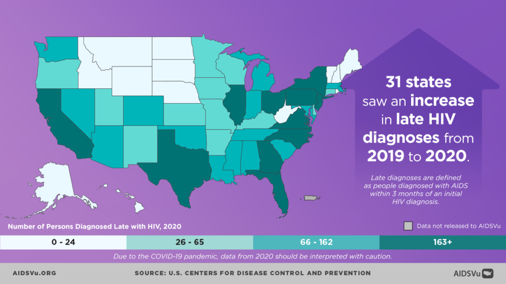 AIDSVu Releases 2020 Data and Interactive Maps Showing State of HIV ...