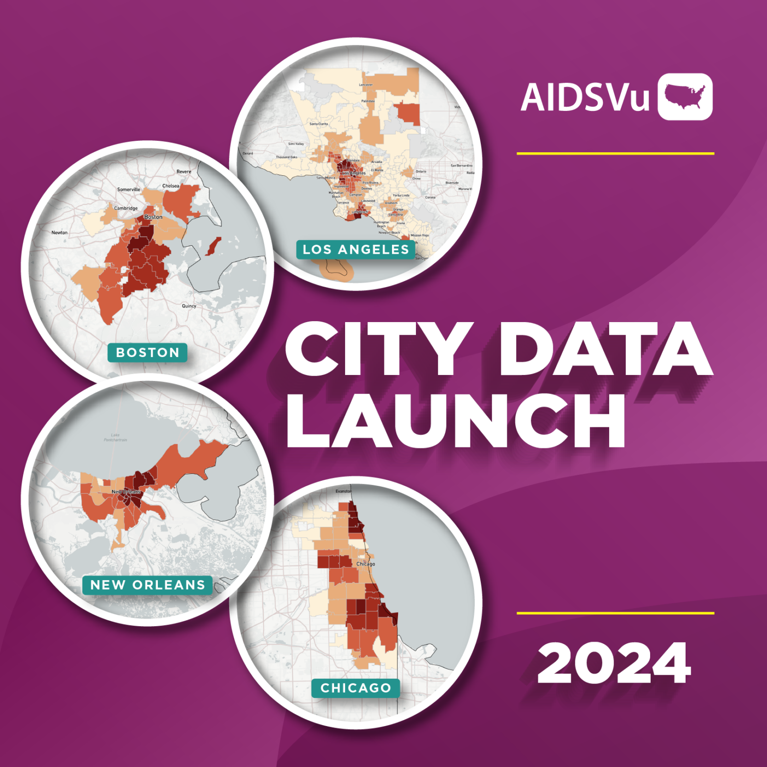 AIDSVu’s Annual Maps and Data Updated To Visualize HIV Where You Live ...