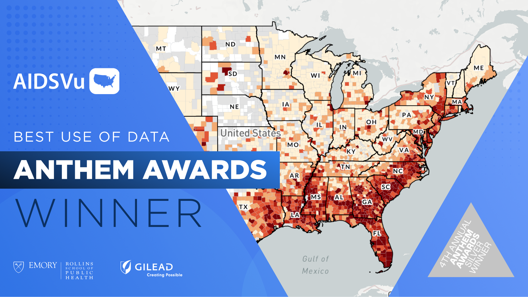 AIDSVu Wins Silver Anthem Award for Best Use of Data for Health ...